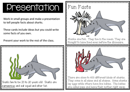 SHARKS TOPIC RESOURCES SCIENCE ANIMALS EYFS KS 1-2 SEALIFE | Teaching ...