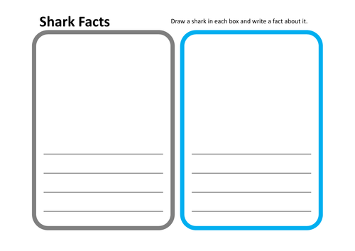 SHARKS TOPIC RESOURCES SCIENCE ANIMALS EYFS KS 1-2 SEALIFE | Teaching ...