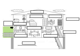 Ma maison (interieur) / My house (inside) - French Expo 1 Module 3 ...