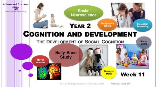 Year 2 Powerpoint Week 11 - Option 1 Cognition and Development -The ...