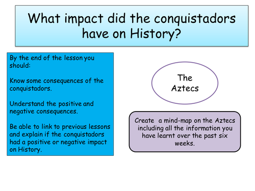 A selection of lessons on the Aztecs | Teaching Resources