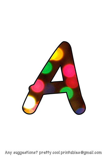 Printable display bulletin letters numbers and more: Christmas ...