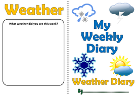 WEATHER CHART DISPLAY RESOURCES, CLASSROOM DISPLAY, SCIENCE, EYFS, KS 1 ...