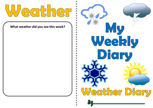 WEATHER CHART DISPLAY RESOURCES, CLASSROOM DISPLAY, SCIENCE, EYFS, KS 1 ...