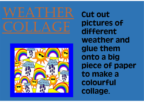 WEATHER CHART DISPLAY RESOURCES, CLASSROOM DISPLAY, SCIENCE, EYFS, KS 1 ...