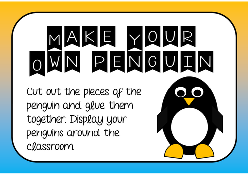 PENGUIN IN ANTARCTICA RESOURCES PACK - SCIENCE ANIMALS WINTER EYFS KS 1 ...