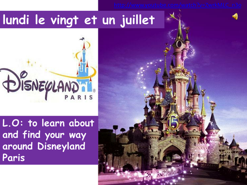 Cultural lesson - Disneyland Paris | Teaching Resources