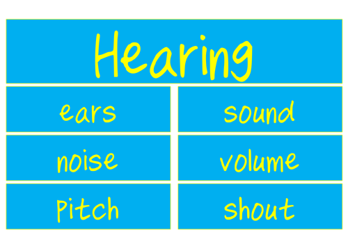 SENSES TEACHING RESOURCES EYFS KEY STAGE 1-2 SIGHT HEARING TOUCH TASTE ...