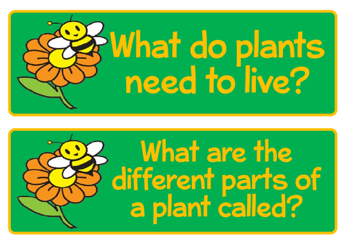 GROWING PLANTS SCIENCE TEACHING RESOURCES EARLY YEARS KEY STAGE 1-2 ...