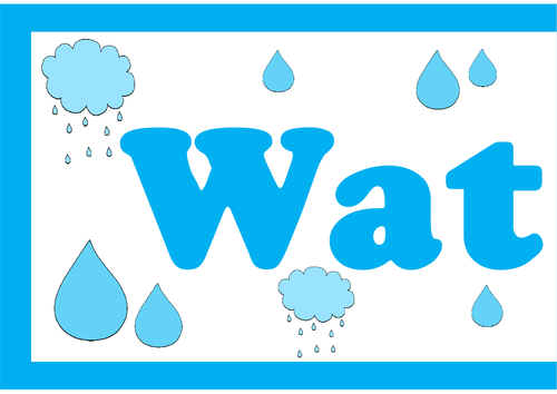 WATER CYCLE TEACHING RESOURCES KS1-2 SCIENCE OCEANS DISPLAY processes ...