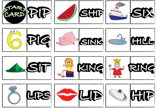 Phonics Game - Short i - I have, Who Has? | Teaching Resources