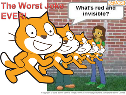 SCRATCH - animate your worst joke ever! | Teaching Resources