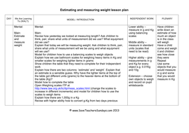 Measuring Weight KS2 Worksheets and Lesson Plans | Teaching Resources