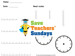 Reading Scales KS2 Worksheets, Lesson Plans, PowerPoint and Plenary ...