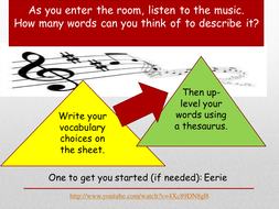 Descriptive Writing KS4 | Teaching Resources