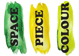 Art Key words and placemat by RND86 | Teaching Resources