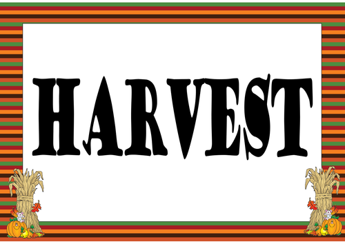 HARVEST FESTIVAL AND FARM SHOP ROLE PLAY SCIENCE FOOD EYFS KS1-2 SEASON ...