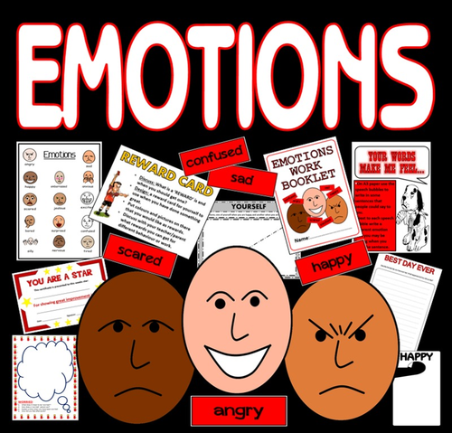 EMOTIONS FEELINGS TEACHING RESOURCES KS1, KS2, KS3 BEHAVIOUR DISPLAY ...
