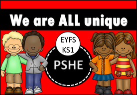 We are all Unique - PSHE Presentation | Teaching Resources
