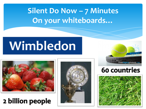 The Geography of Wimbledon Tennis Tournament | Teaching Resources