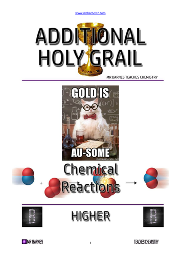 C2: Chemical Reactions - Edexcel Revision Booklet | Teaching Resources