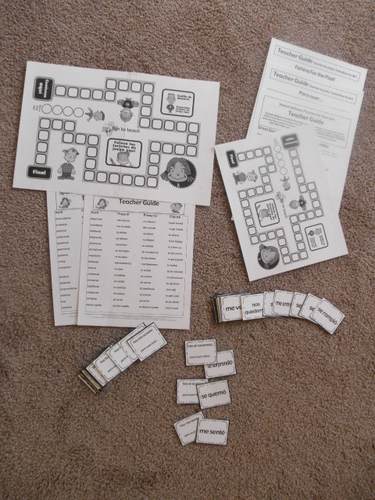 Spanish Reflexive Past Tense Verb Games - Games and Lesson Plans ...