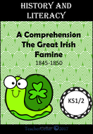 Reading Comprehension The Great Irish Famine KS1/2 | Teaching Resources