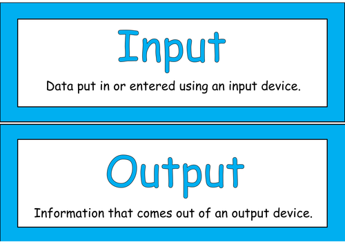 ICT FLASH CARDS x 200 -TEACHING RESOURCE, CLASSROOM DISPLAY COMPUTER ...