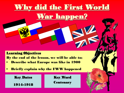 Causes of the First World War | Teaching Resources