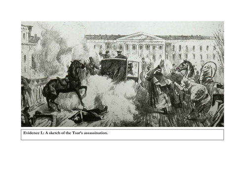 Alexander II's Assassination - Murder Mystery Activity (Tsarist Russia ...