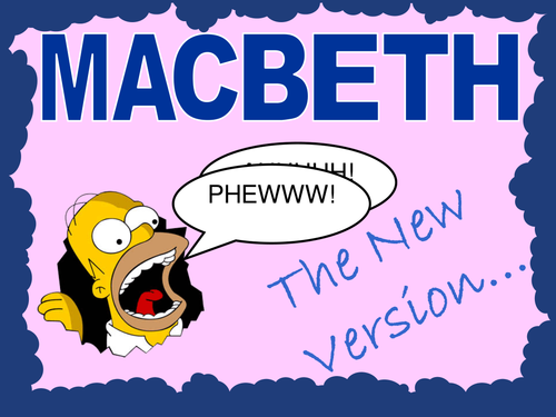 MACBETH TEACHING RESOURCES - KS 2-4 SHAKESPEARE READING ENGLISH ...