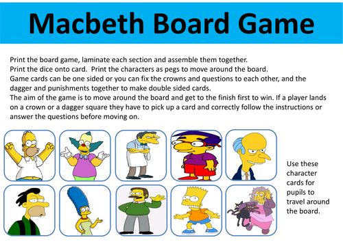 MACBETH TEACHING RESOURCES - KS 2-4 SHAKESPEARE READING ENGLISH ...