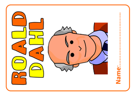 ROALD DAHL - AUTHOR - TEACHING RESOURCES LITERACY ENGLISH DISPLAY READING KEY STAGE 1 and 2 ...