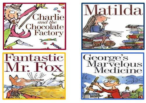 ROALD DAHL - AUTHOR - TEACHING RESOURCES LITERACY ENGLISH DISPLAY ...