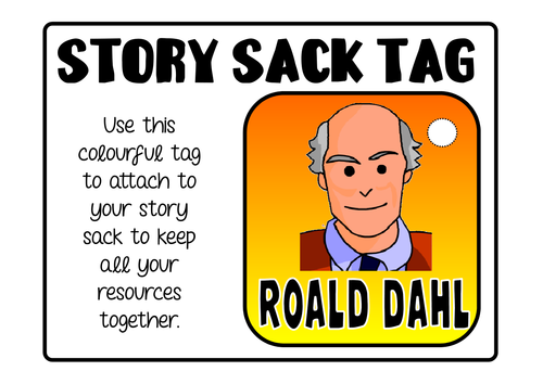 ROALD DAHL - AUTHOR - TEACHING RESOURCES LITERACY ENGLISH DISPLAY READING KEY STAGE 1 and 2 ...