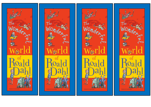 ROALD DAHL - AUTHOR - TEACHING RESOURCES LITERACY ENGLISH DISPLAY ...