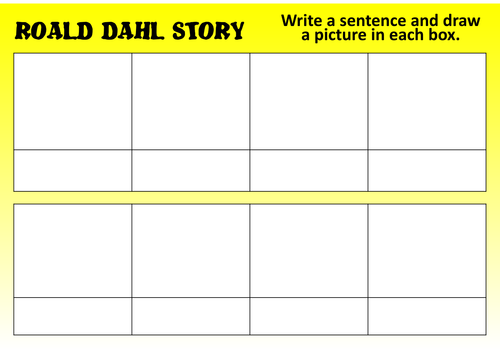 ROALD DAHL - AUTHOR - TEACHING RESOURCES LITERACY ENGLISH DISPLAY READING KEY STAGE 1 and 2 ...
