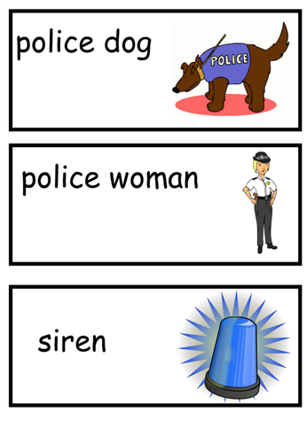 POLICE ROLE PLAY TEACHING RESOURCES EARLY YEARS KEY STAGE 1-2 ...