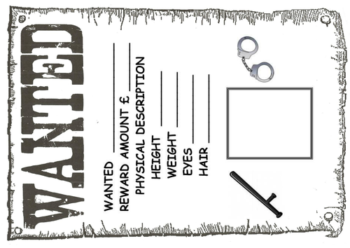 POLICE ROLE PLAY TEACHING RESOURCES EARLY YEARS KEY STAGE 1-2 ...