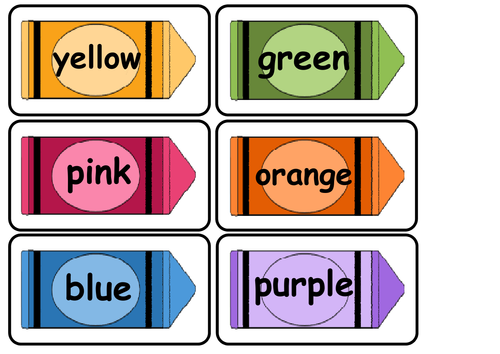 COLOURS TEACHING RESOURCES DISPLAY ART DISPLAY EARLY YEARS EYFS KEY ...