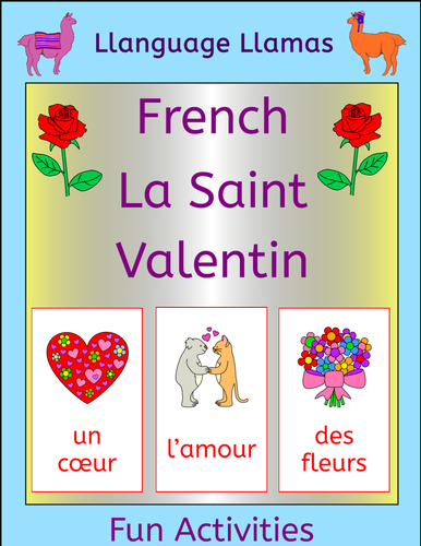 French Holidays Bundle - Valentine's Day, Easter, Mother's Day ...