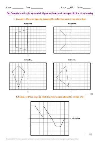 Year 4: Symmetry (Lesson 5) by - UK Teaching Resources - TES