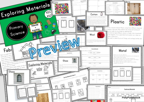 Exploring Materials (KS1/Lower KS2) | Teaching Resources