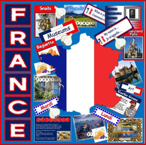 *FRENCH LANGUAGE / FRANCE BUNDLE* FRENCH LANGUAGE RESOURCES, DISPLAY ...
