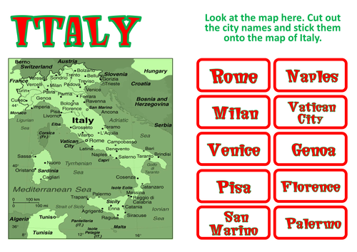 ITALY AND ITALIAN LANGUAGE- MULTICULTURAL AND DIVERSITY RESOURCES ...