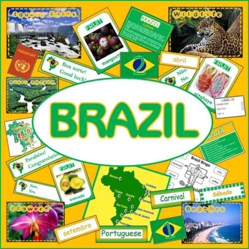 *GEOGRAPHY BUNDLE* USA, SOUTH AMERICA, CANADA, BRAZIL, MEXICO - 5 PACKS ...