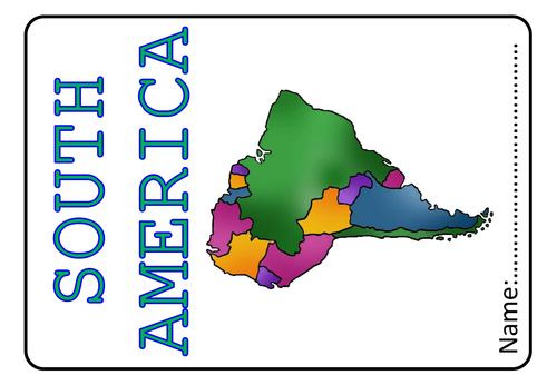 SOUTH AMERICA- RESOURCES LANGUAGE GEOGRAPHY FEATURES DISPLAY SPANISH ...