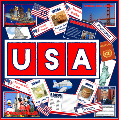 *GEOGRAPHY BUNDLE* USA, SOUTH AMERICA, CANADA, BRAZIL, MEXICO - 5 PACKS ...