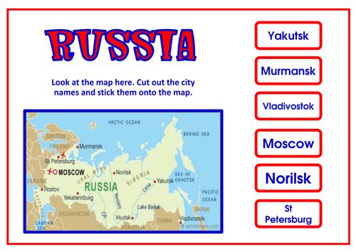 RUSSIA RUSSIAN CULTURE DIVERSITY TEACHING RESOURCES LANGUAGE GEOGRAPHY ...