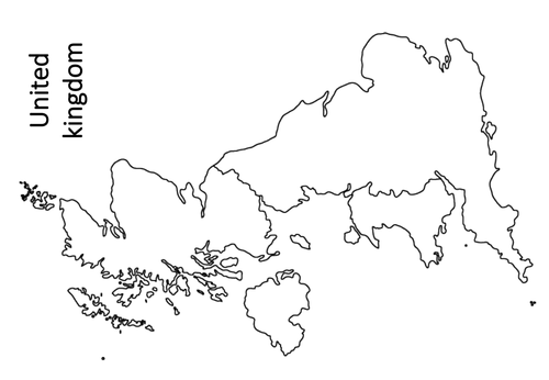 UNITED KINGDOM UK GB TEACHING RESOURCES -KS2-3 GEOGRAPHY MAPS WELSH ...